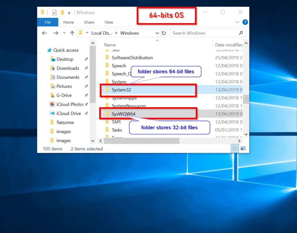 关于Windows中System32及其相关文件夹的简单辨析 - 哔哩哔哩