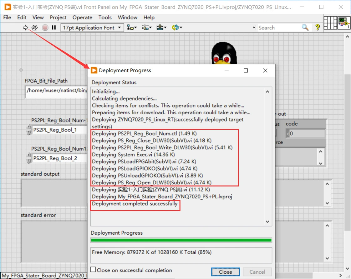 第5章-5.4：ZYNQ芯片内部的PS(ARM) Linux RT程序开发实战《LabVIEW ZYNQ FPGA宝典》 - 哔哩哔哩