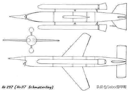 二战末期空射制导武器项目小传：亨舍尔Hs-293 - 哔哩哔哩