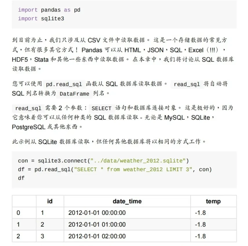 Pandas官方中文笔记,深度学习数据分析实战项目,拿走不谢! 哔哩哔哩