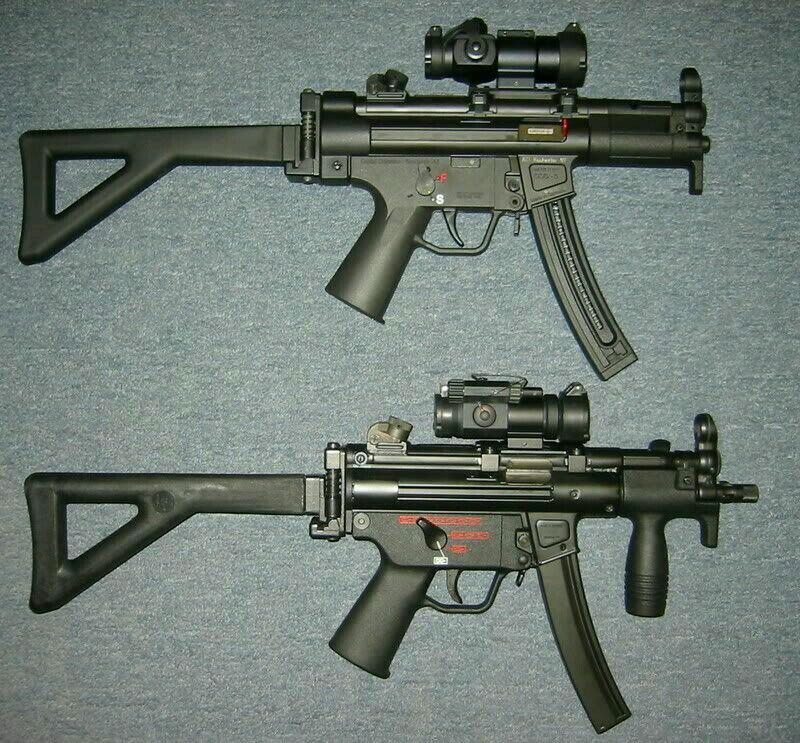 轻武器科普之H&K MP5K-PDW冲锋枪 - 哔哩哔哩