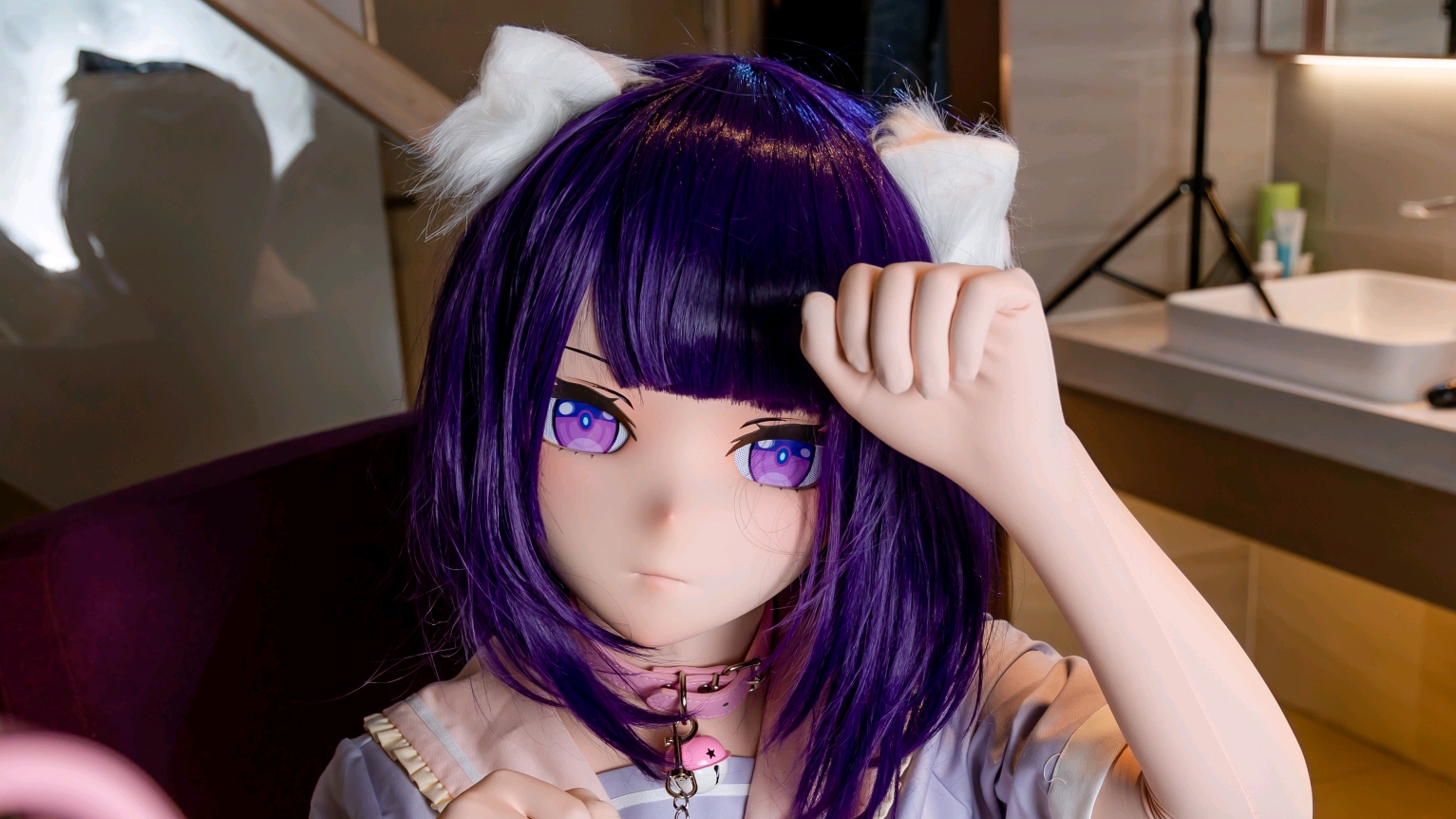 【kigurumi】雷电将军——猫猫耳幼稚园JK - 哔哩哔哩