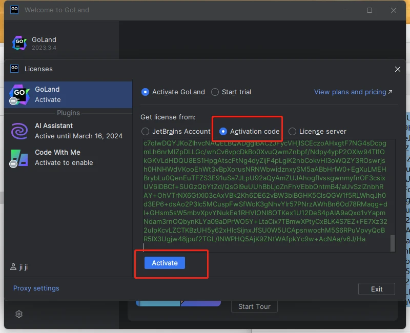 （2024最新）Goland破解激活2099年激活码教程（含win+mac） - 哔哩哔哩