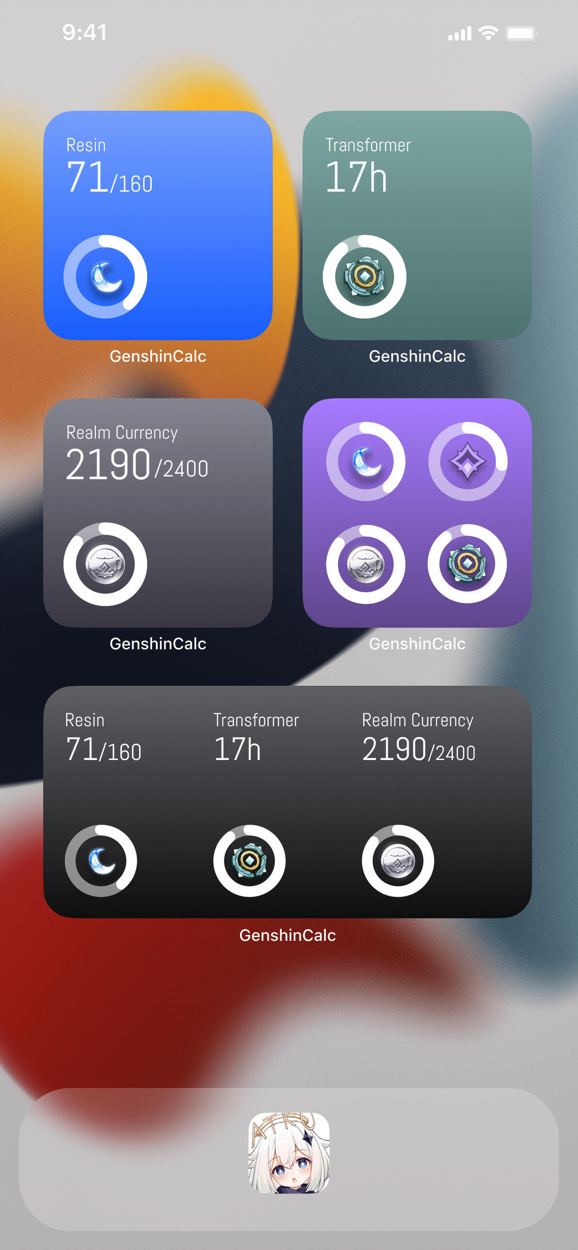 爱丽丝工坊 原神伤害可视化计算器 ver2.1 自定义角色 赛诺 新反应 iOS16锁屏组件 - 哔哩哔哩