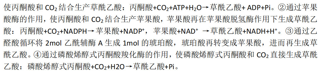 【生化考研】论述题9：如何理解三羧酸循环的双重作用植物体内草酰乙酸有几种回补途径 哔哩哔哩