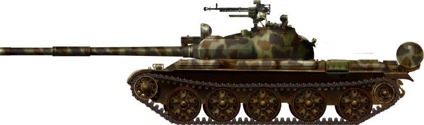 T-55和T-62主要改型图览 - 哔哩哔哩