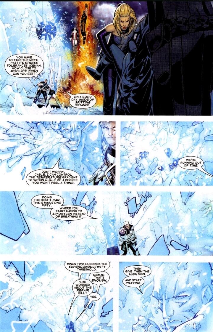 欧米加变种人——冰人(Iceman)设定与能力 初次登场：X-Men #1 (1963) - 哔哩哔哩