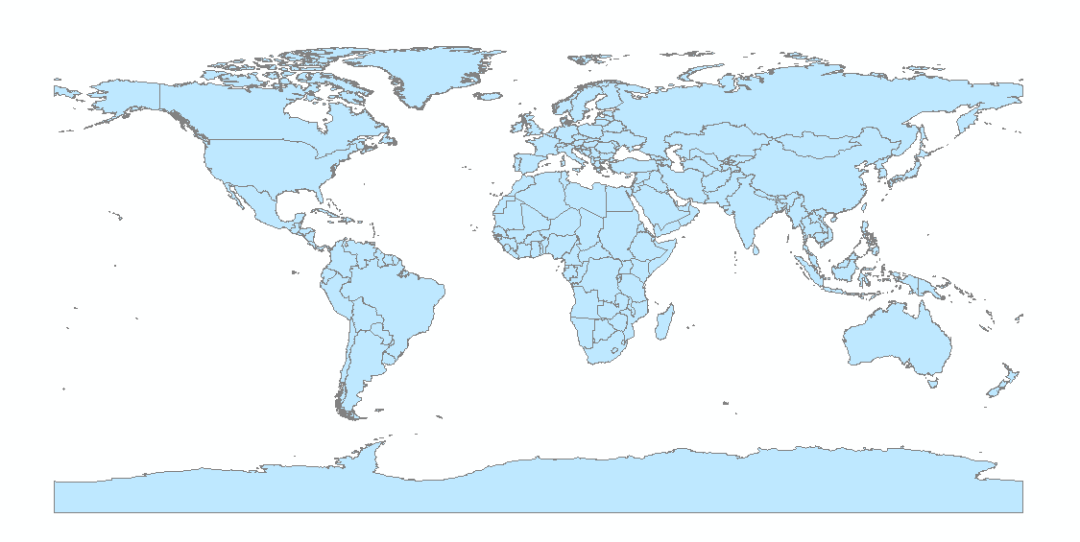 【数据共享】分享三种世界国家边界矢量（shp格式） - 哔哩哔哩