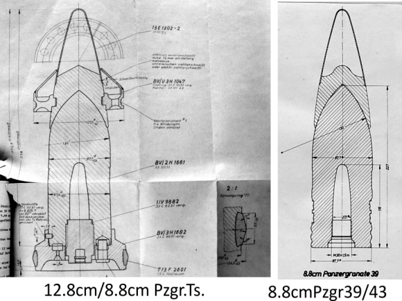 震惊！二战德国竟然有脱穿APDS（TS）这么神奇的炮弹？！ - 哔哩哔哩