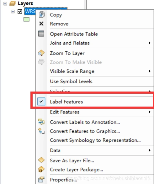 ArcMap矢量要素的Label标签的设置方法 - 哔哩哔哩