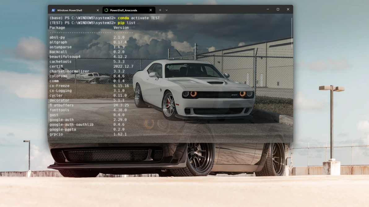 操作虚拟环境要找AnacondaPrompt太麻烦？整合进PowerShell直接放飞自我！ - 哔哩哔哩