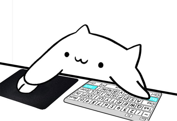 bongo cat mver全键盘版-按键猫咪完美全键盘版 - 哔哩哔哩