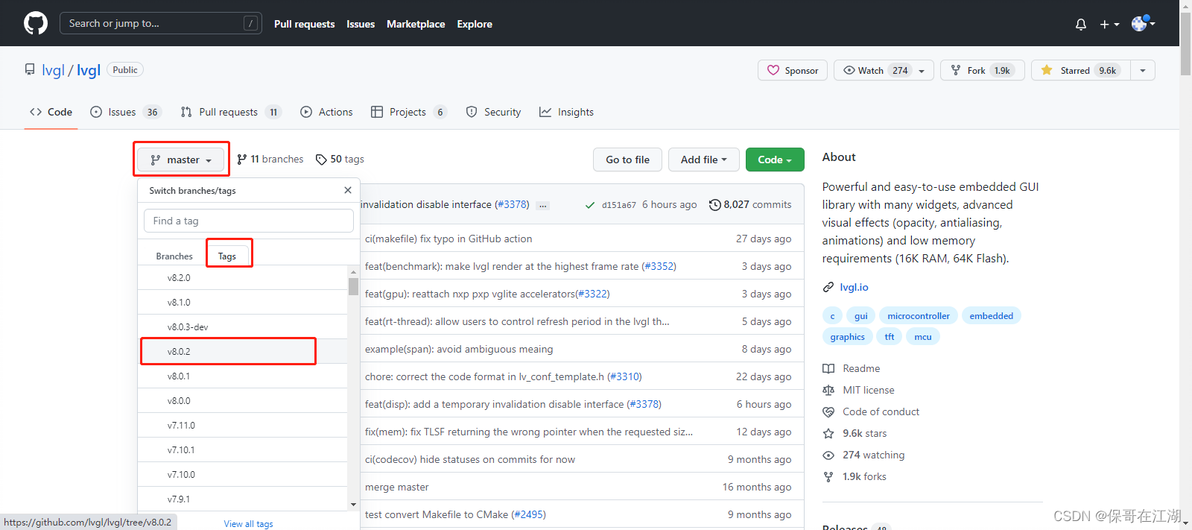 LVGL 8.02移植 - 哔哩哔哩