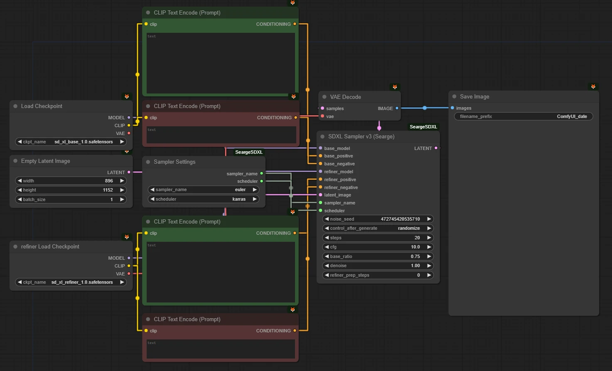 ComfyUI中阶③Upscale、SDXL - 哔哩哔哩