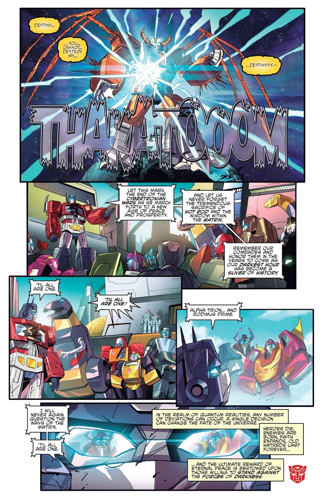 TRANSFORMERS: DEVIATIONS（IDW变形金刚漫画） - 哔哩哔哩