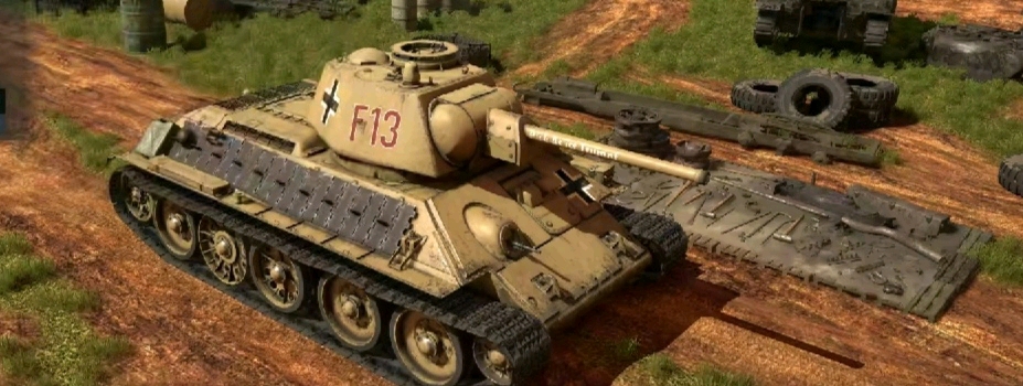 Panzerkampfwagen T-34-747(r)坦克(战争雷霆测评) - 哔哩哔哩