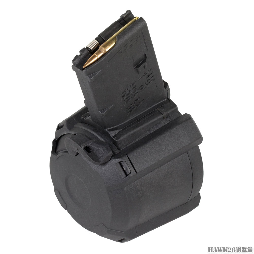 细说：C-Mag 100发弹鼓为何难以普及？大弹容量带来的实际问题 - 哔哩哔哩