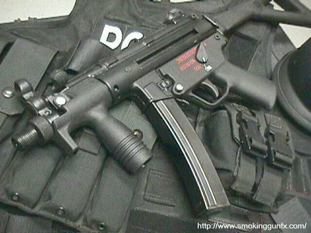 轻武器科普之H&K MP5K-PDW冲锋枪 - 哔哩哔哩