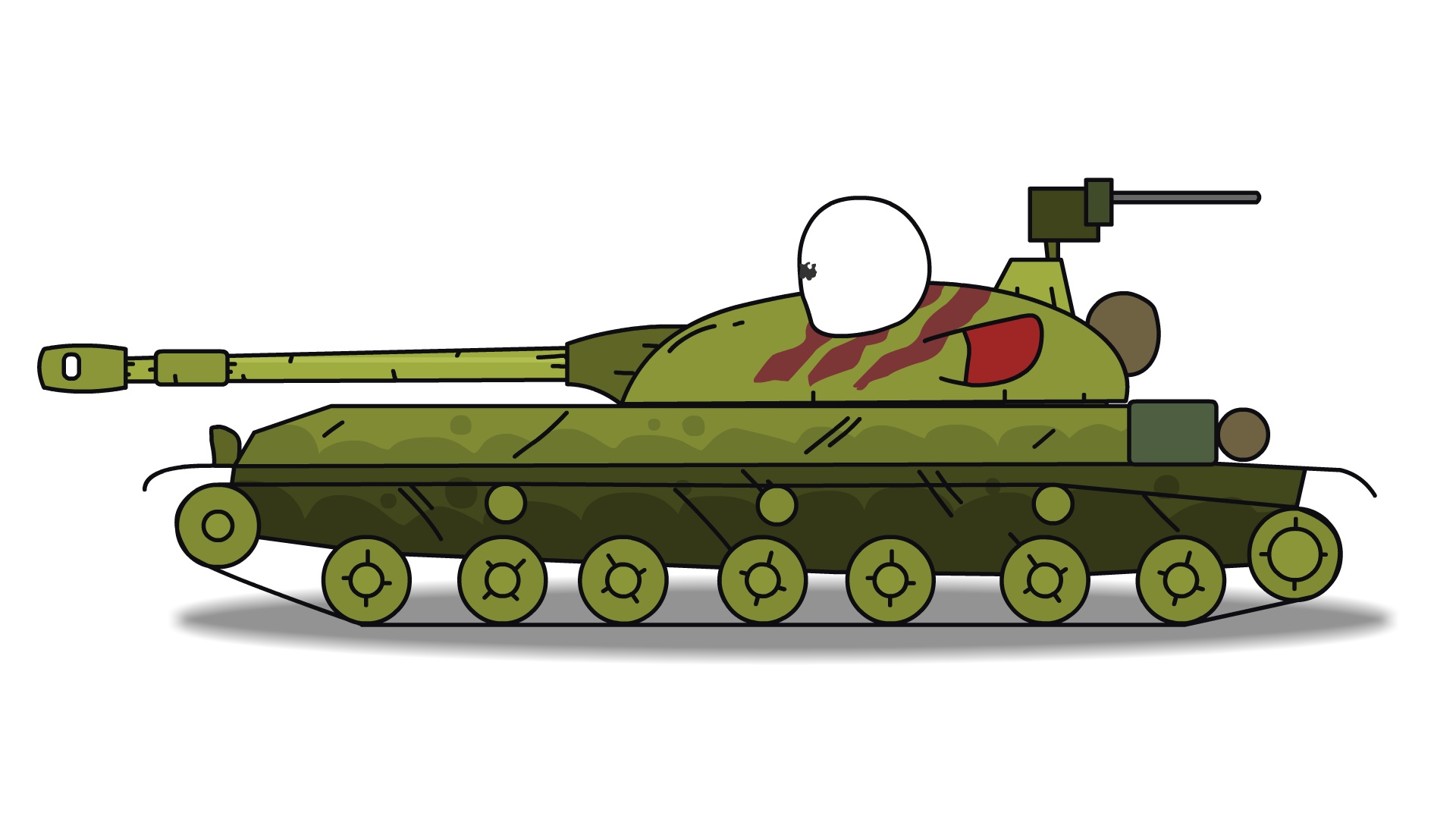 Gerand坦克动画苏系坦克素材合集 - 哔哩哔哩