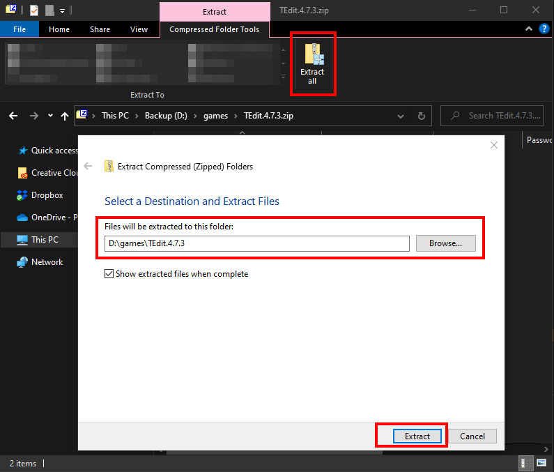 泰拉瑞亚地图编辑器——TEdit 使用，教学，说明（一）安装说明 - 哔哩哔哩