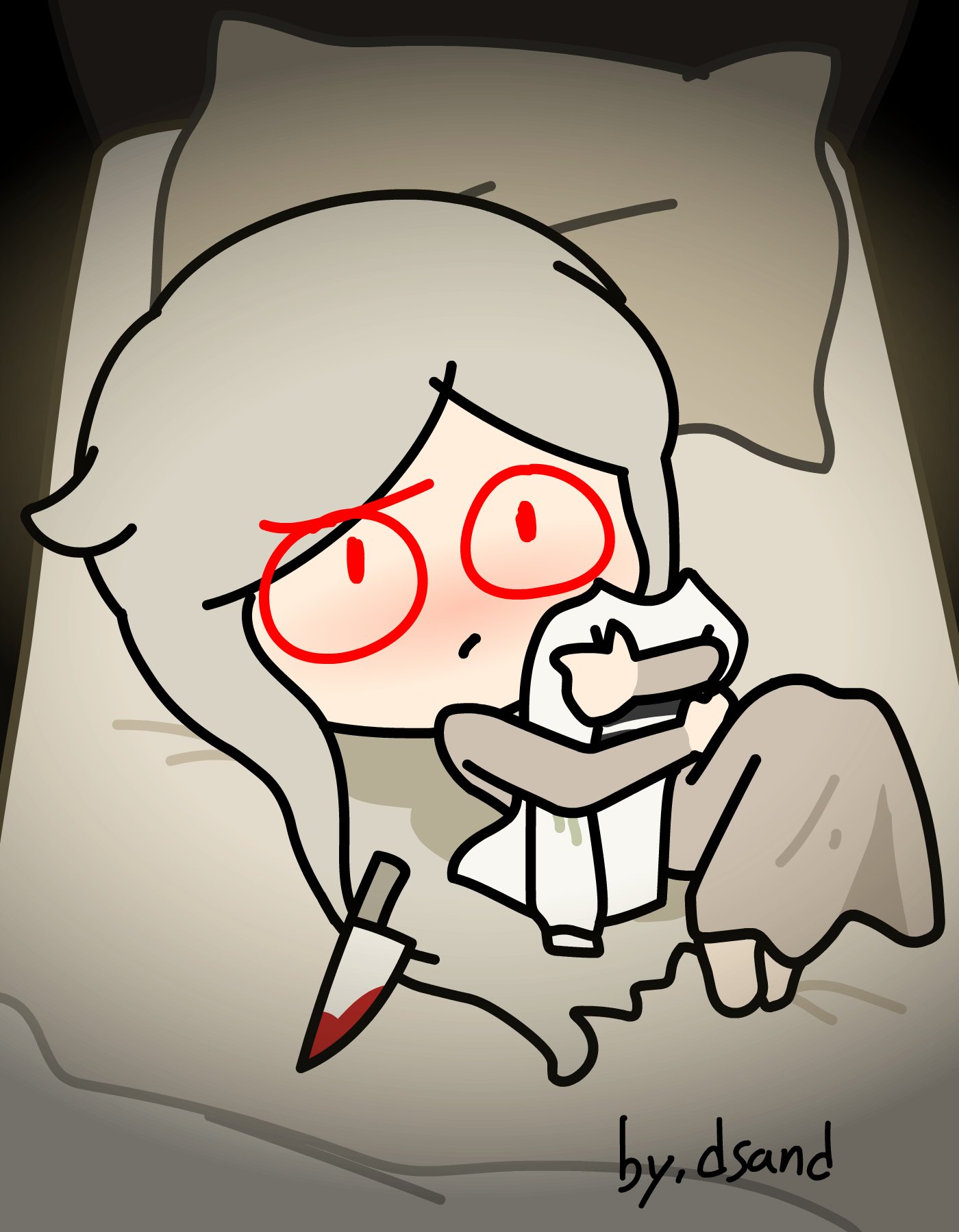 同人图大赏P1 #我的幽灵女友 #myghostfriend #dsand00 - 哔哩哔哩