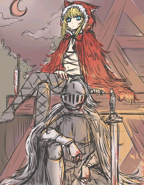 blacksouls的同人图（上半部分） - 哔哩哔哩