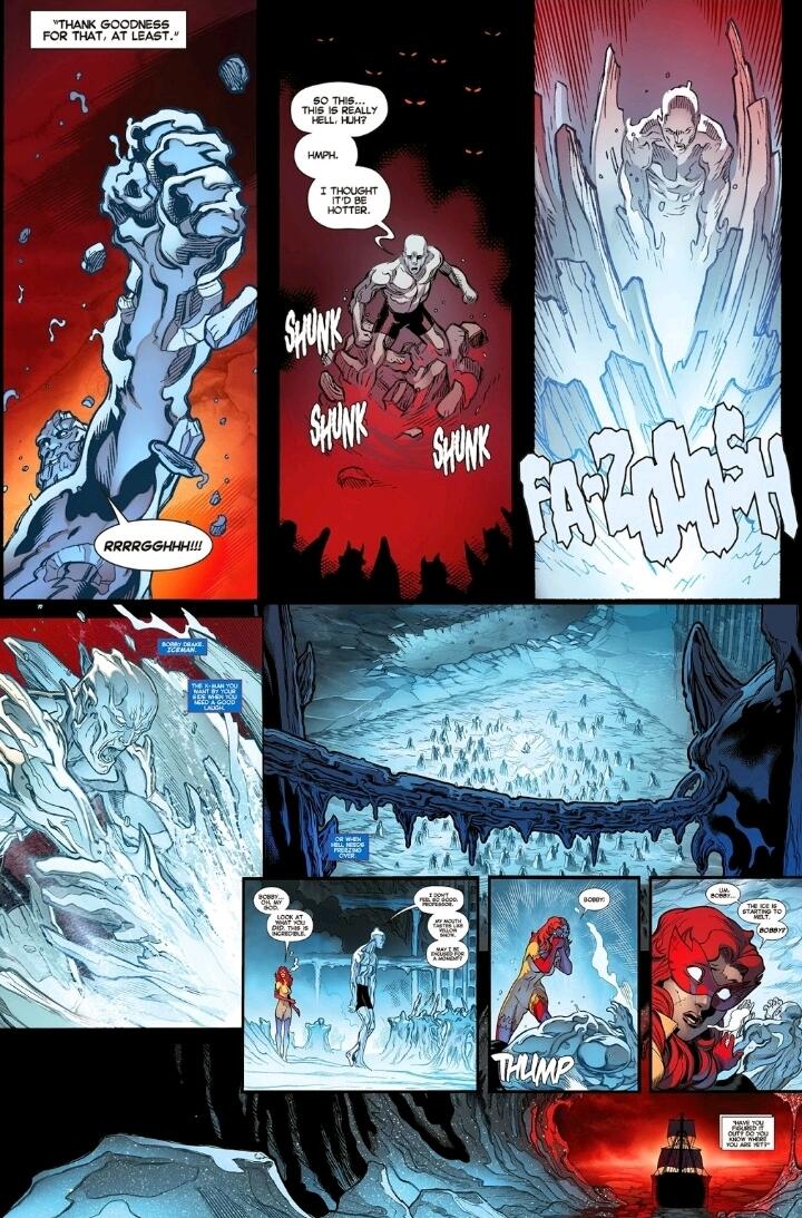 欧米加变种人——冰人(Iceman)设定与能力 初次登场：X-Men #1 (1963) - 哔哩哔哩