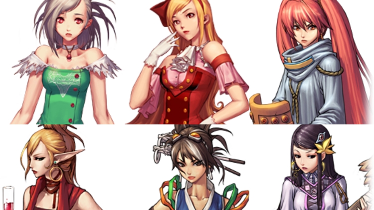 DNF npc人物图集（第一弹） - 哔哩哔哩