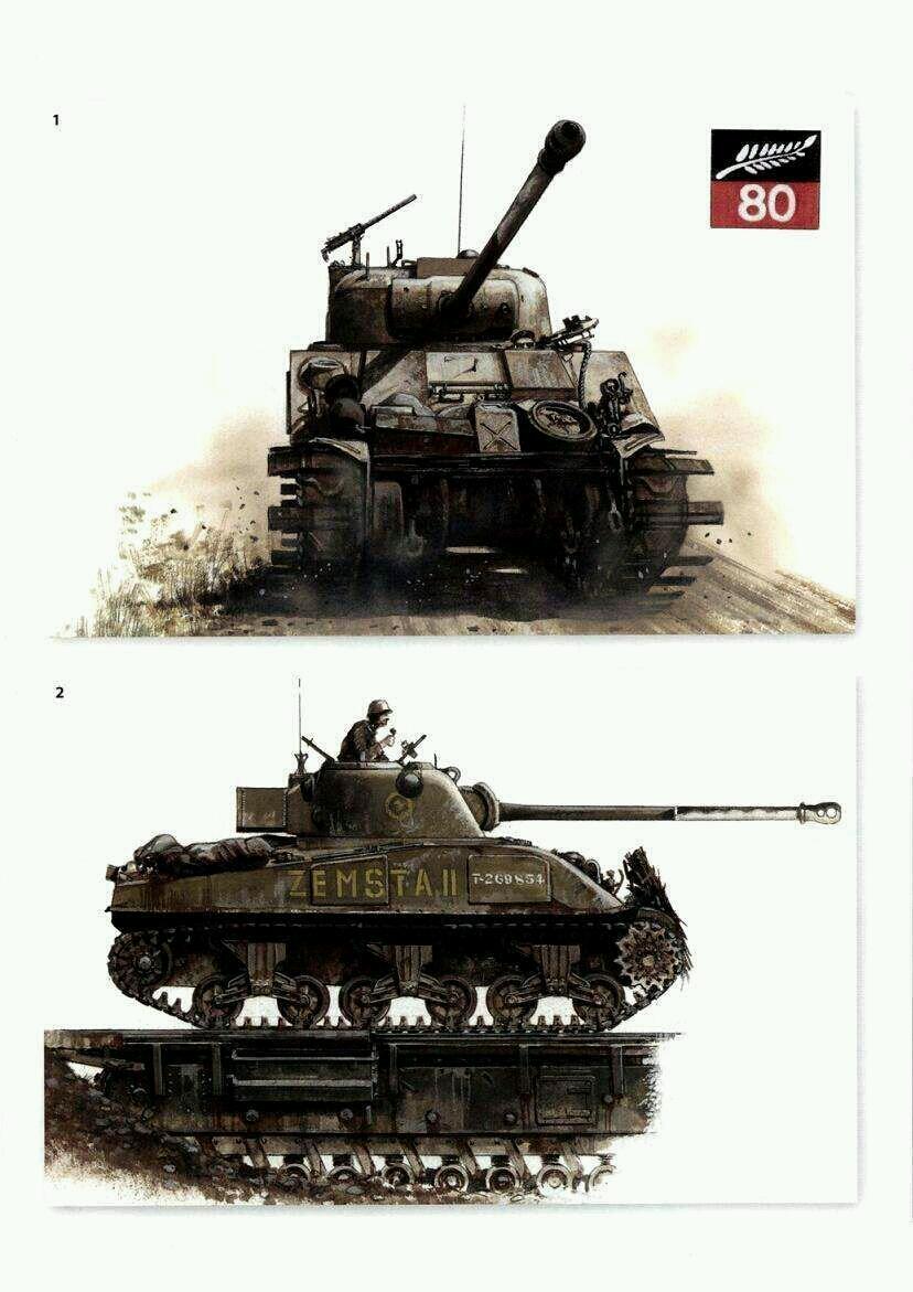 战车专栏:M4谢尔曼坦克的不同型号 - 哔哩哔哩