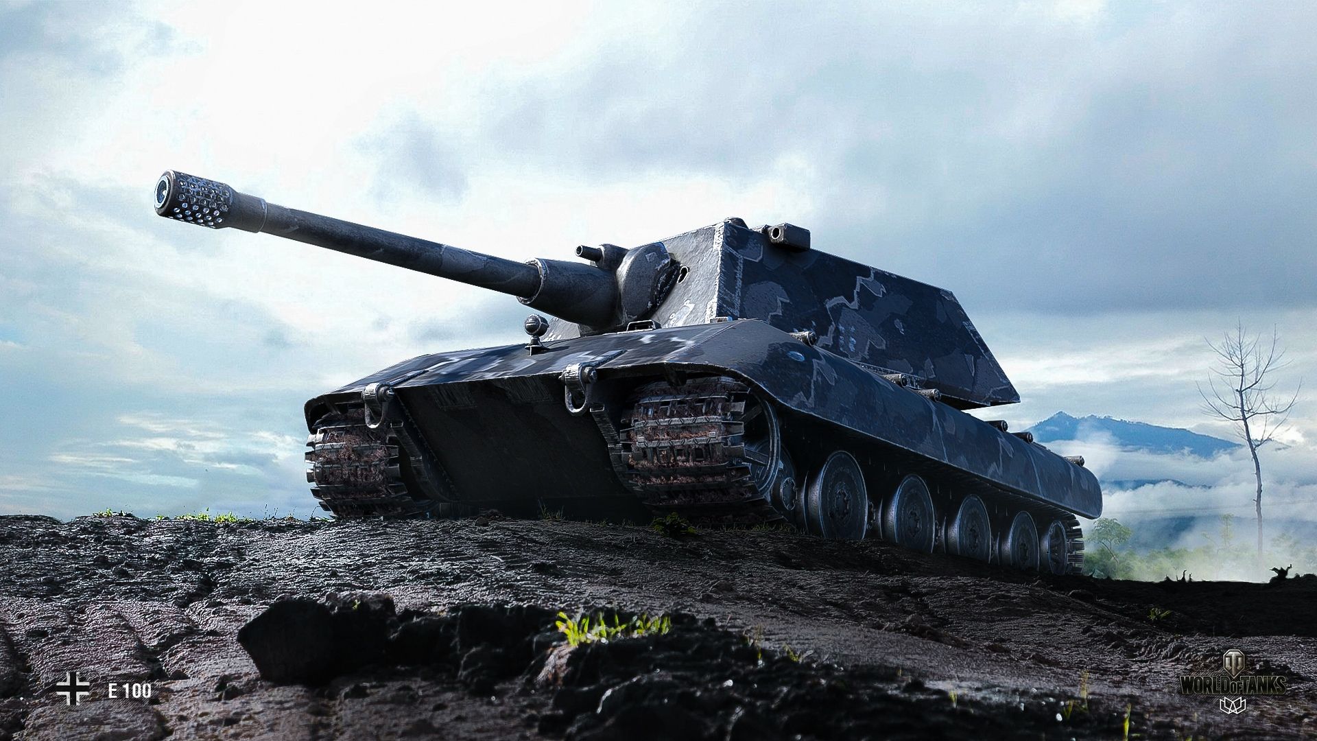 【WOTB】科普及纠正 第一期 E100重型坦克 - 哔哩哔哩