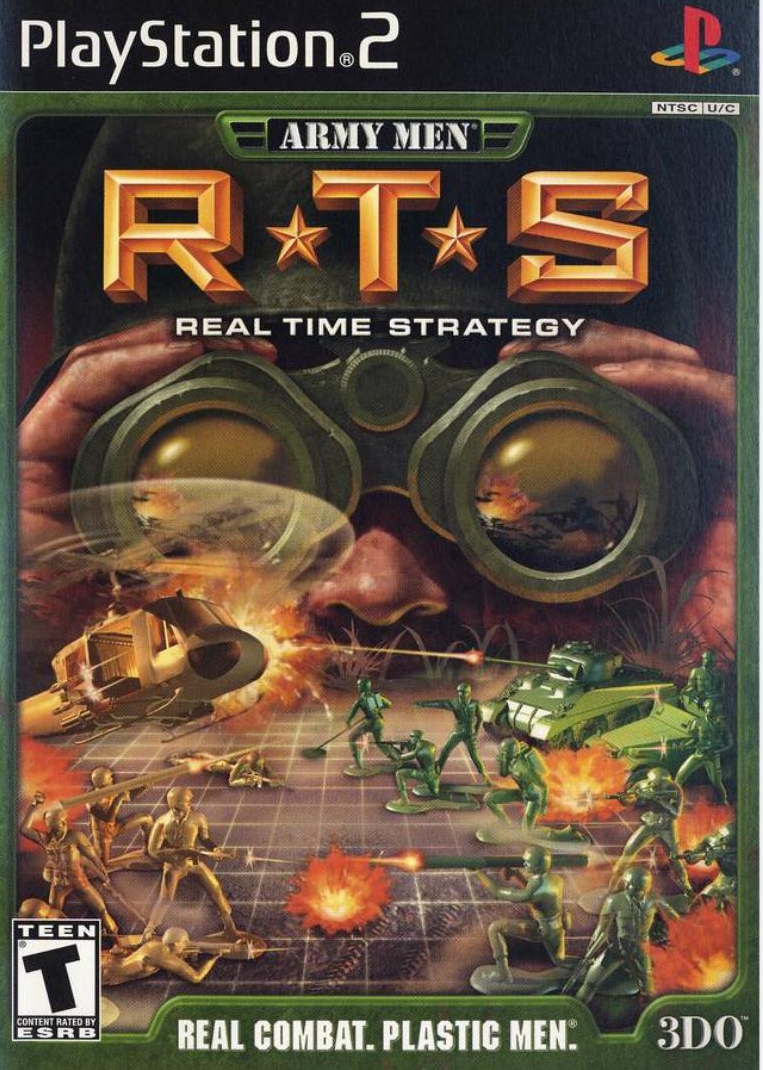 PS2游戏玩具兵大战即时战略版 Army Men: RTS - 哔哩哔哩