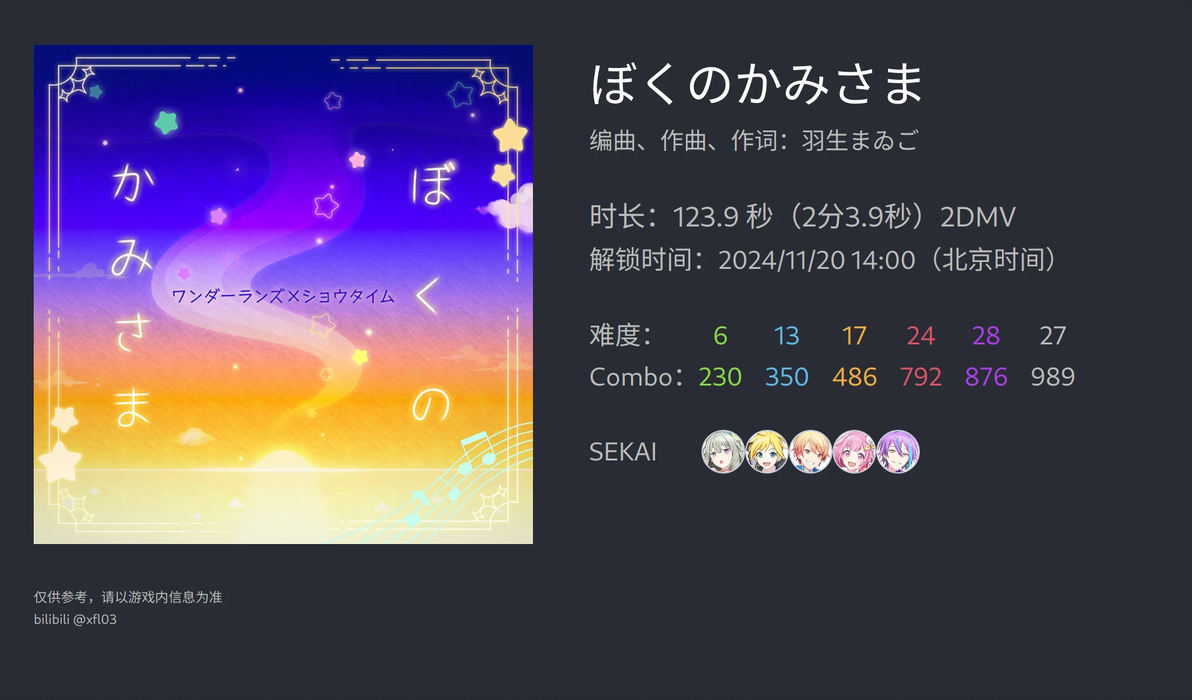 第149期活动——The Power Of Regret【Project SEKAI】 - 哔哩哔哩