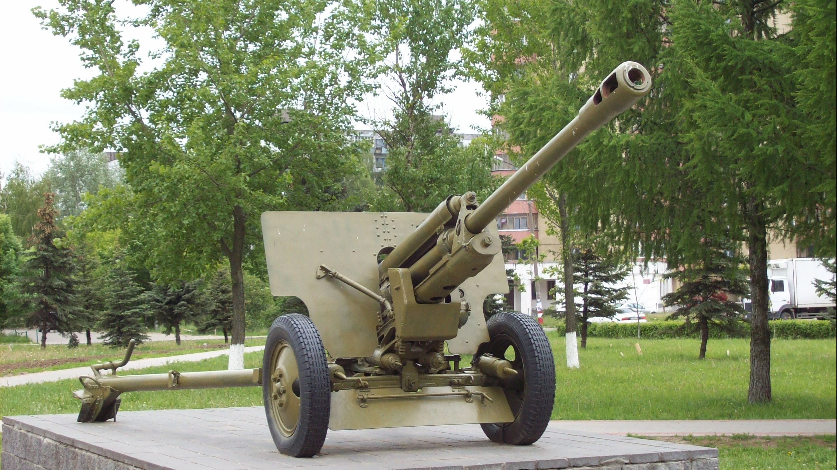 ZiS-3 76毫米加农炮，二战苏联的万金油火炮 - 哔哩哔哩