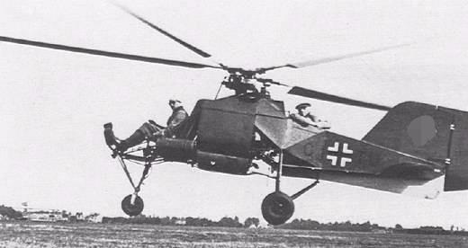 二战德国直升机最高峰:FL282蜂鸟 - 哔哩哔哩