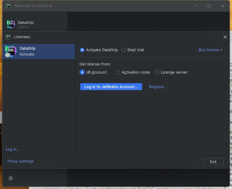 Datagrip激活码破解2023-10最新教程【亲测有效，永久激活】（含windows+mac） - 哔哩哔哩
