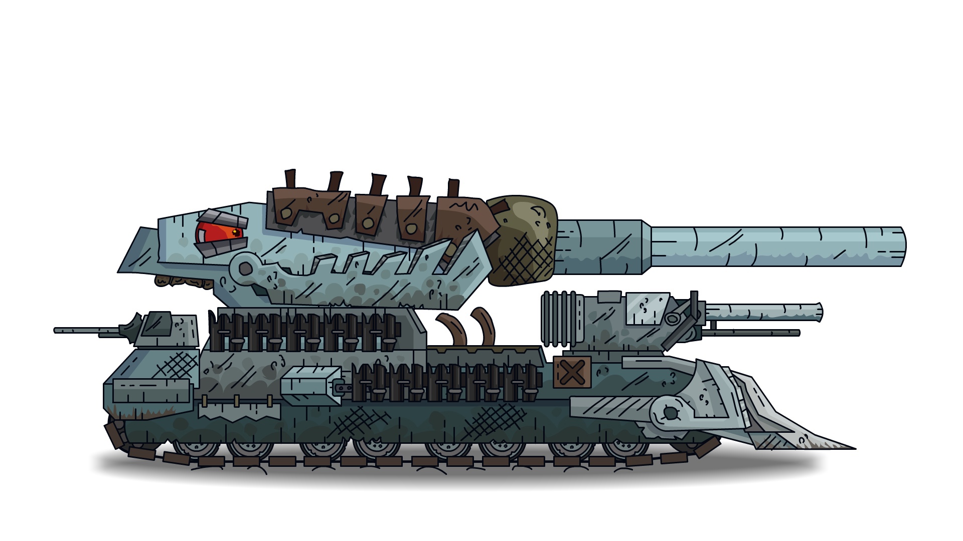 Gerand坦克动画德系坦克素材合集 - 哔哩哔哩