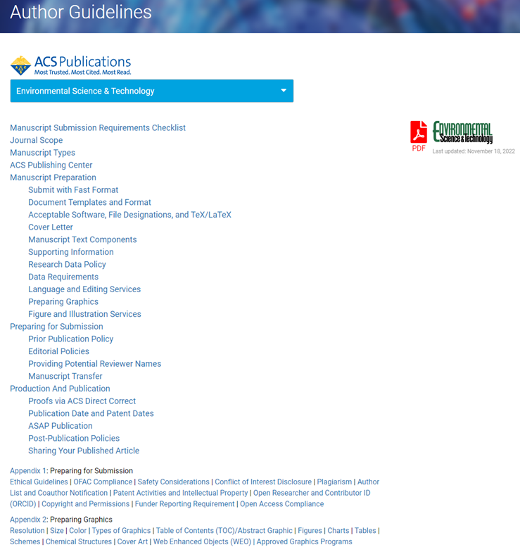 ACS ES&T期刊投稿前中后流程（小白必看） - 哔哩哔哩