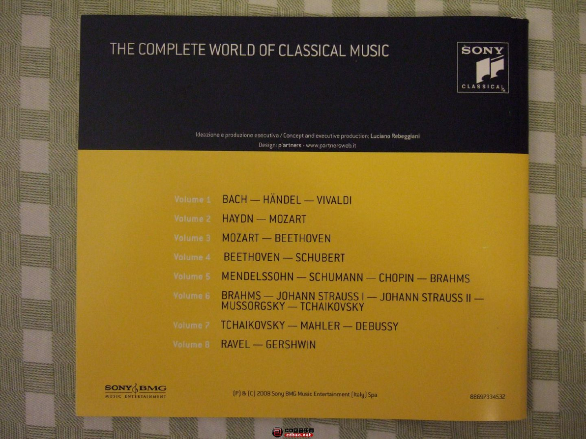 Sony出品 必属精品：古典音乐大合集30CD/FLAC - 哔哩哔哩