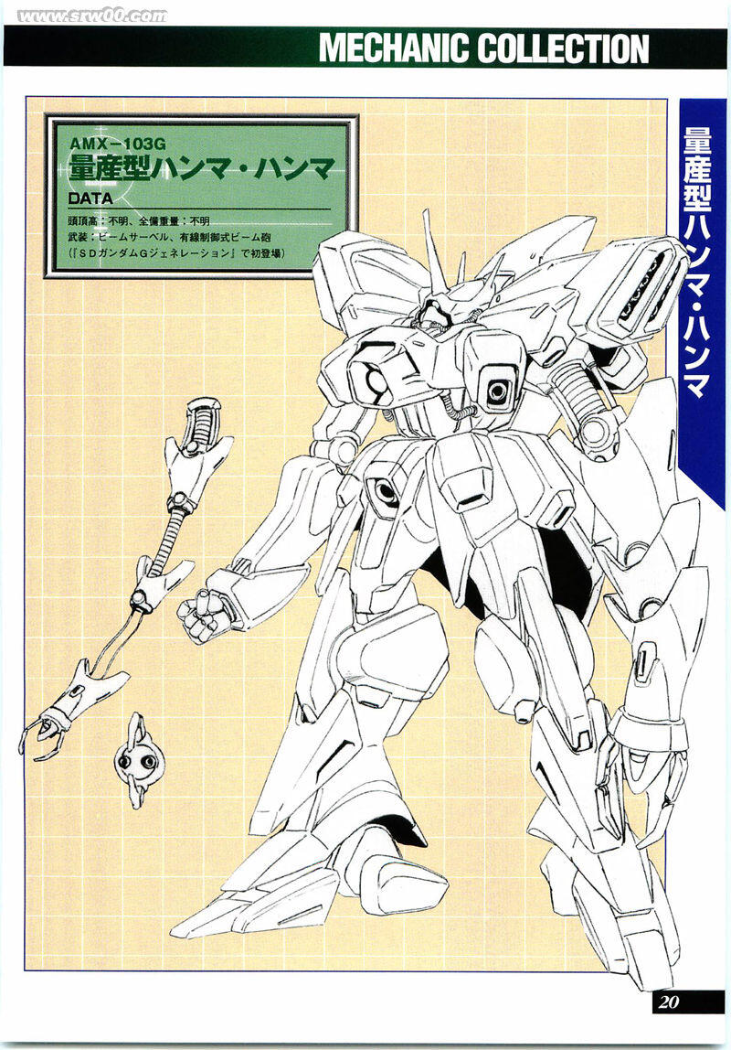 【一曰Acg】电击数据收集 机动战士高达 一年战争外传3设定集 ORX-012 高达Mk-Ⅳ 日版 - 哔哩哔哩