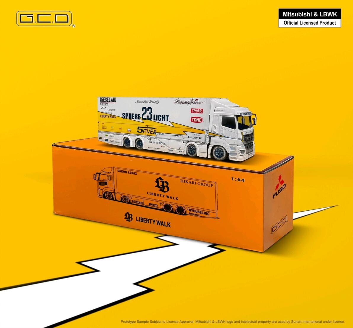 【GCD新车情报】LBWK赛车运输车 - 哔哩哔哩