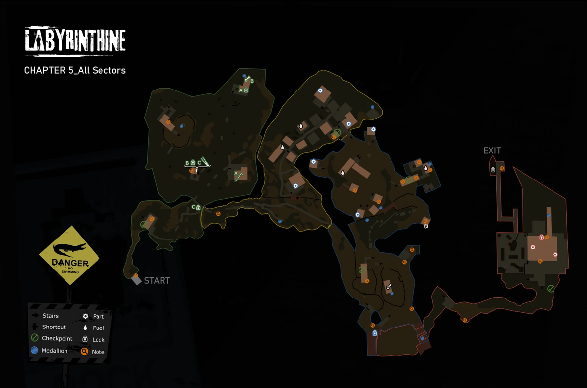 labyrinthine攻略：1-6章隐藏宝箱+地图，怪物图鉴以及针对方法 - 哔哩哔哩