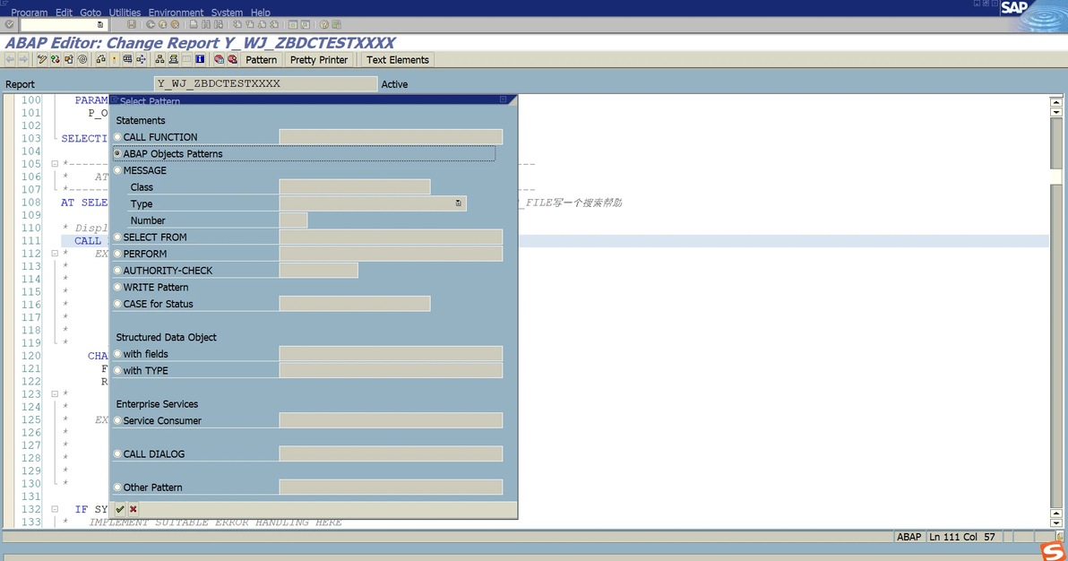 SAP ABAP小操作 006 ---- 调用CLASS类的METHOD方法 - 哔哩哔哩