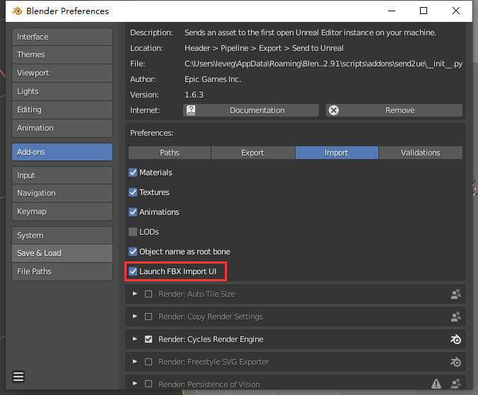 Blender到UE4的无缝衔接——Send To Unreal简介以及几点使用技巧 - 哔哩哔哩