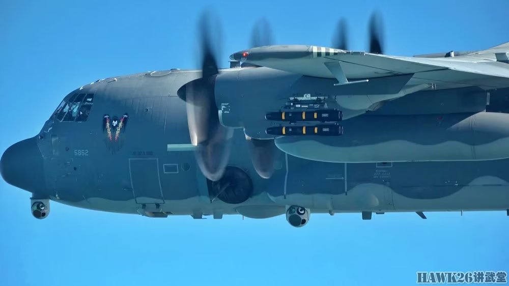 AC-130J炮艇机首次亮相朝鲜半岛 参加特种部队演习 发射制导弹药 - 哔哩哔哩