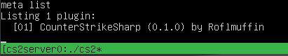 Ubuntu CS2服务器教程(3) Metamod/CSSharp/.NET - 哔哩哔哩