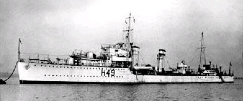 英国海军驱逐舰介绍（三）-C、D级标准舰队驱逐舰 - 哔哩哔哩