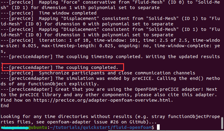openfoam2112-Calculix-precice安装过程 - 哔哩哔哩