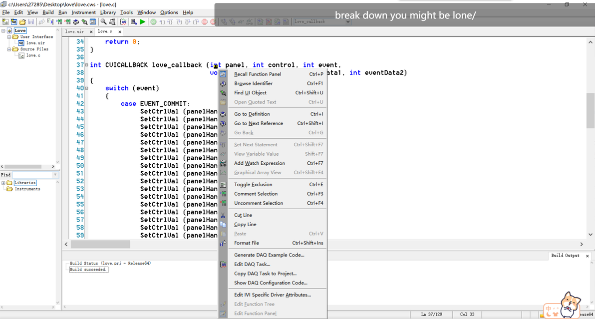 003-Labwindows/CVI 基本编程窗口 - 哔哩哔哩