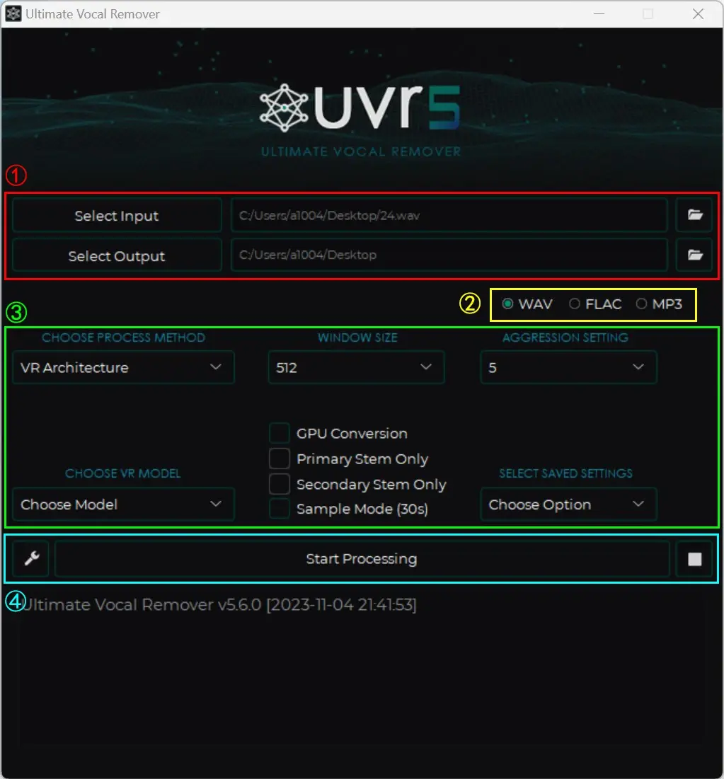 UVR5使用教程和最新连招 - 哔哩哔哩