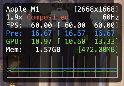 Metal 3 Performance HUD窗口参数说明 - 哔哩哔哩